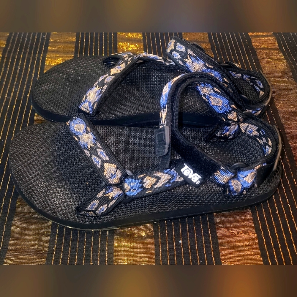 Teva Western Tribal Aztec Print Steappy Adventure San… - Gem